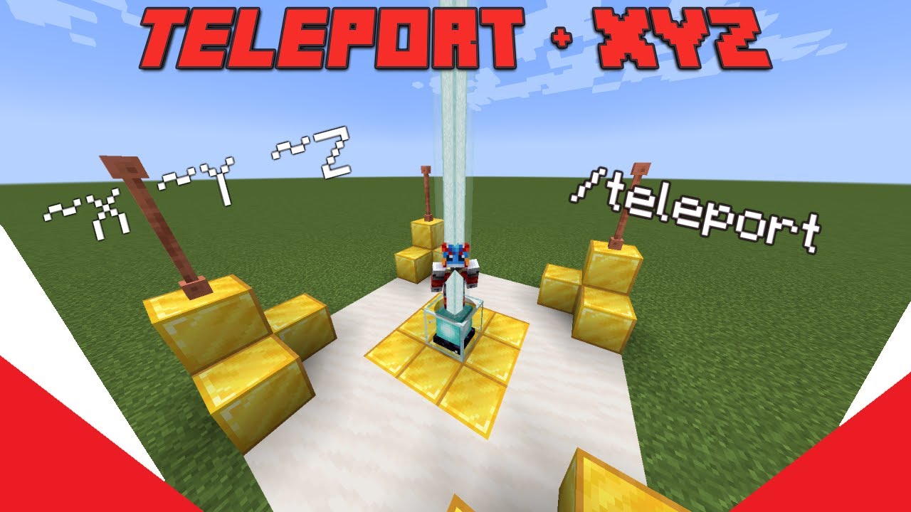 Minecraft Command Basics Tp And Coordinates Youtube