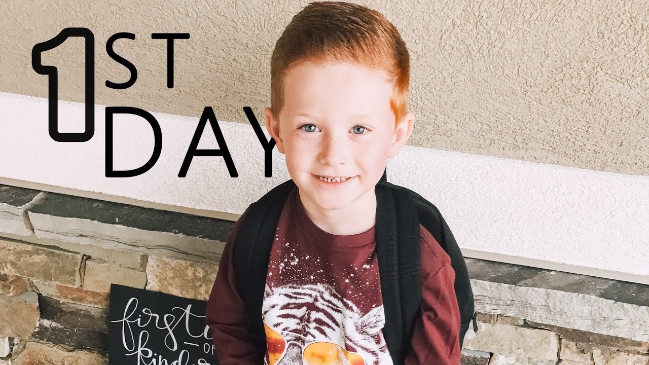 First Day Of Kindergarten Youtube