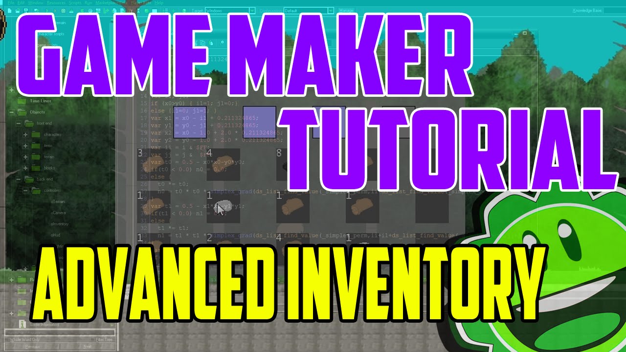 Game Maker Studio Advanced Inventory System Youtube