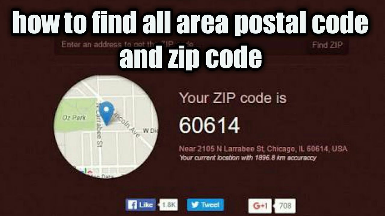 How To Find My Postal Code And Zip Code All Area Zip Code And Postal
