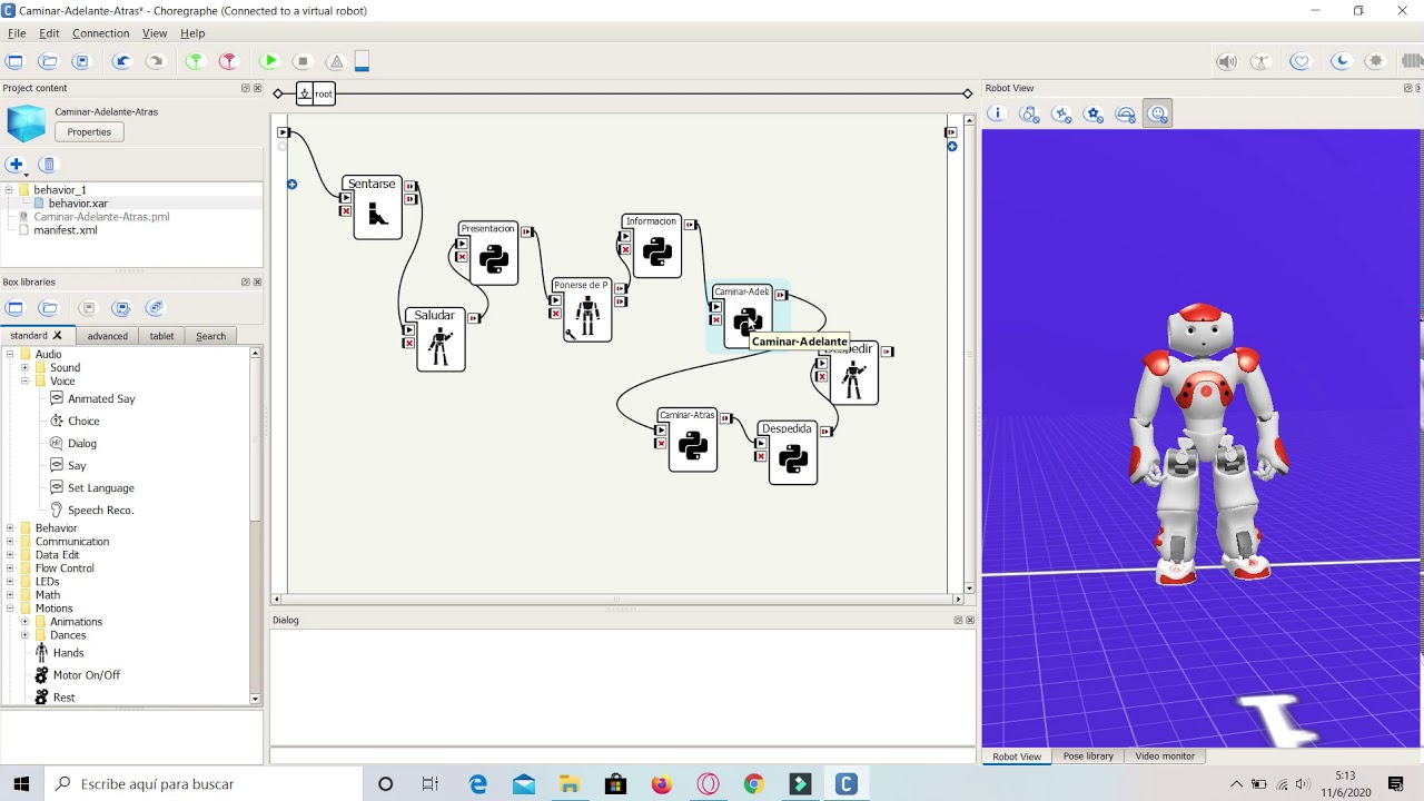 Nao Y Python Youtube