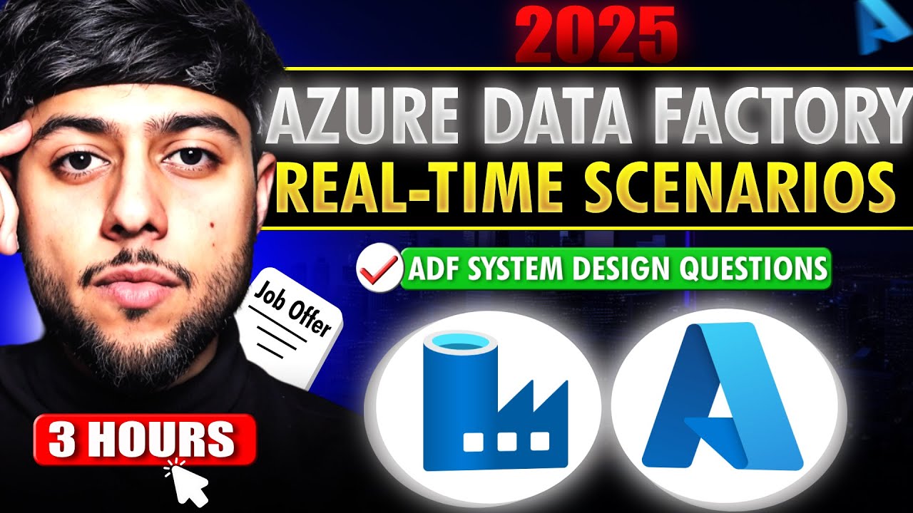 With System Design Azure Data Factory Real Time Scenarios 2025