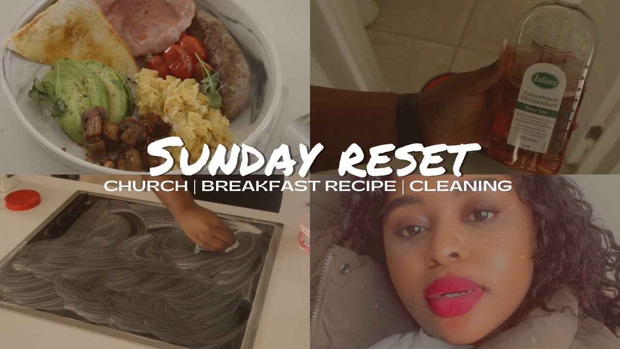 Sunday Reset Church Breakfast Recipe Cleaning Vlog Youtube