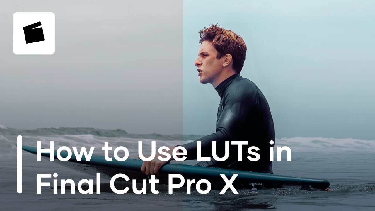 How To Use Luts In Final Cut Pro X Youtube