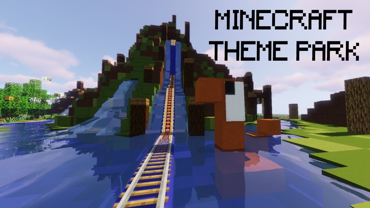 Minecraft Pro Theme Park Youtube