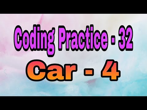Coding Practice 32 Car 4 Nxtwave Ccbp Youtube