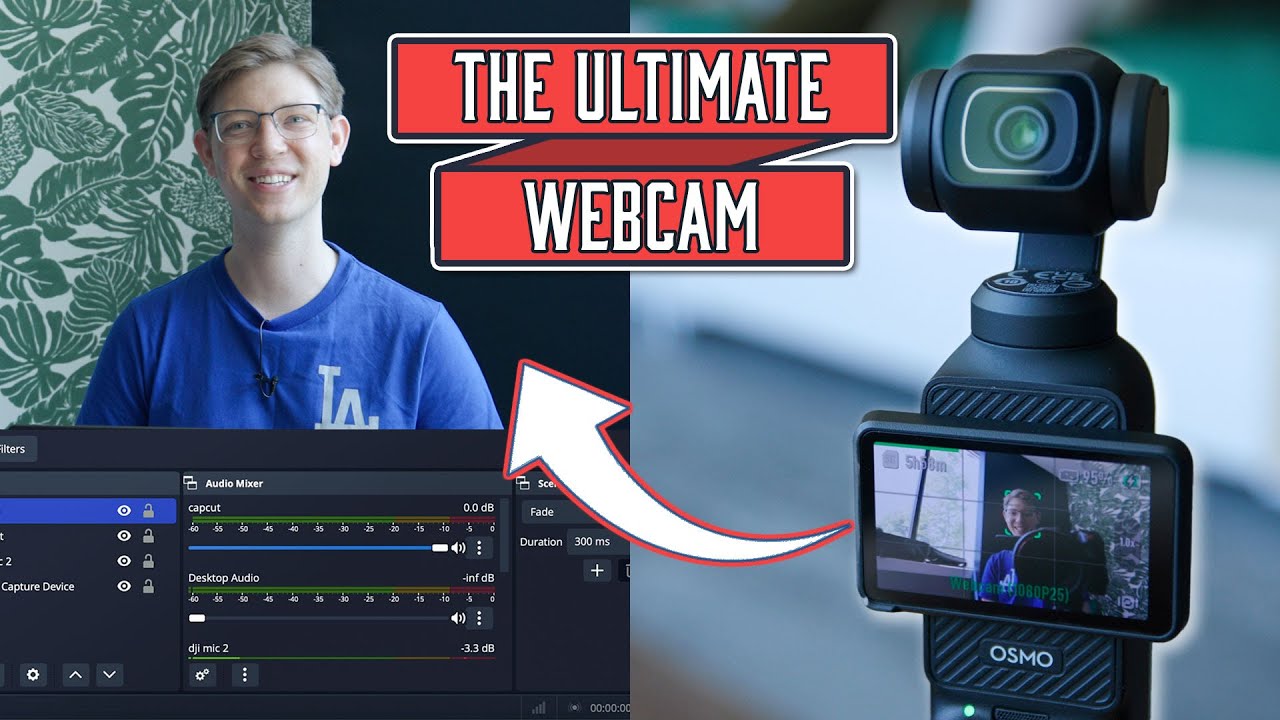Turn Your Dji Osmo Pocket 3 Into A Webcam Zoom Obs Youtube