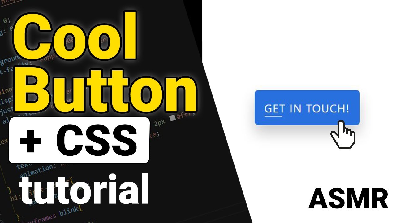 Asmr Programming Cool Button Hover Effect Simple Css Project Youtube