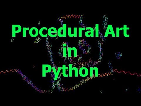 Simple Procedural Art Tutorial In Python Youtube