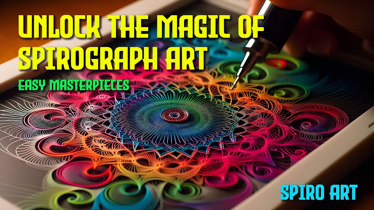 Relaxing Spirograph Art Mesmerizing Designs For Satisfying Asmr