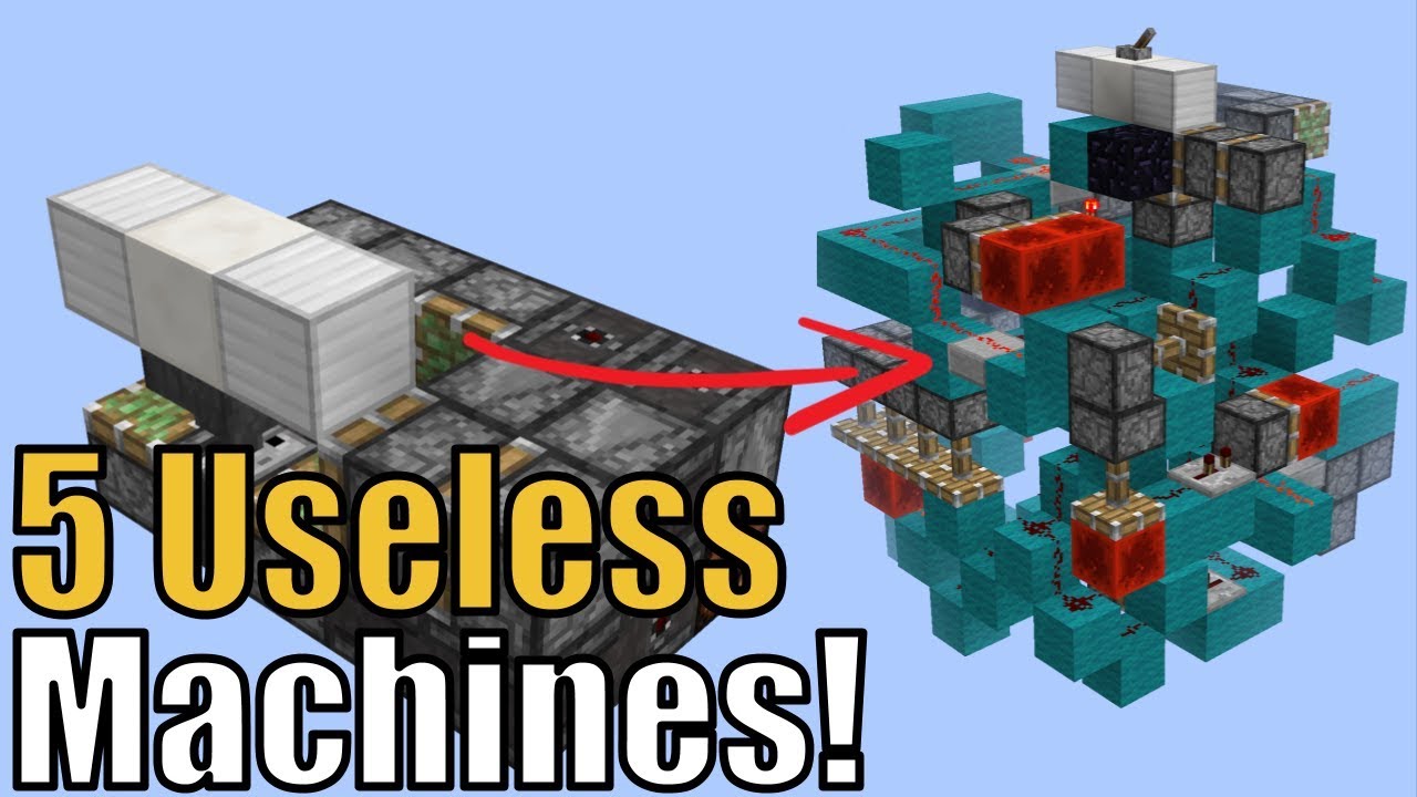 How To Make 5 Fun Useless Machines Youtube