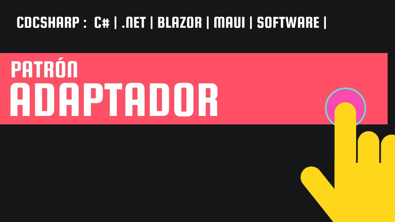 Patrón Adaptador Adapter Pattern Youtube