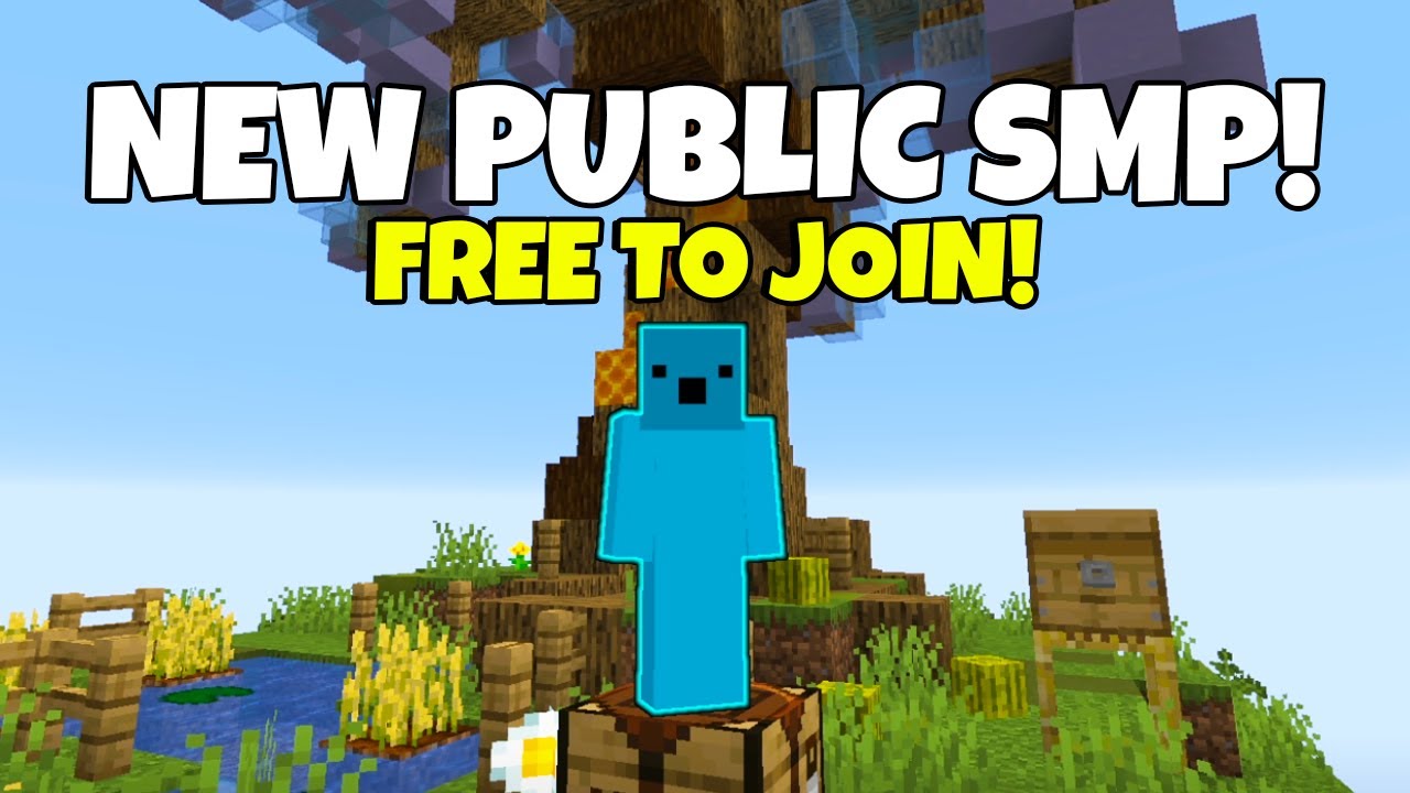 New Public Minecraft Smp Free To Join Bedrock And Java Minecraft