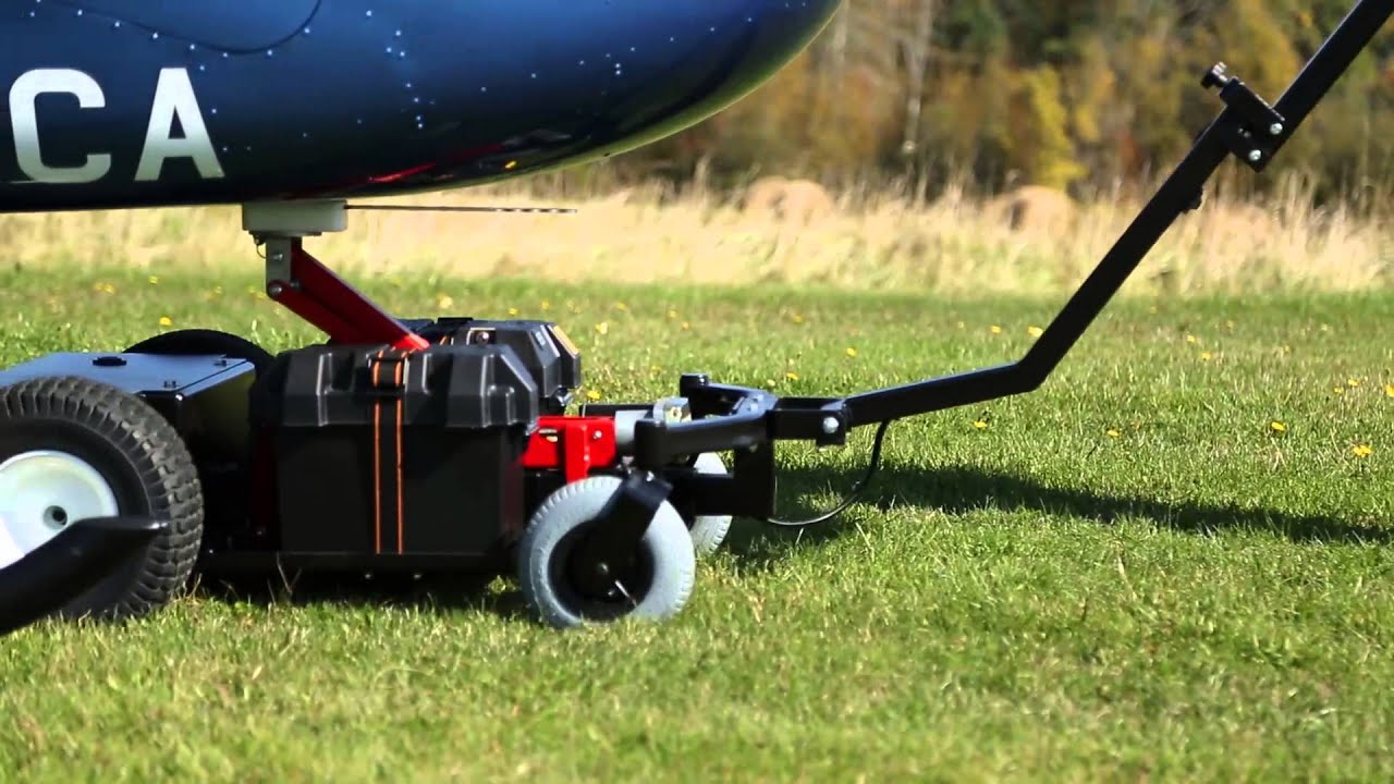V201 With R66 Helicopter Dolly By Helitowcart Youtube