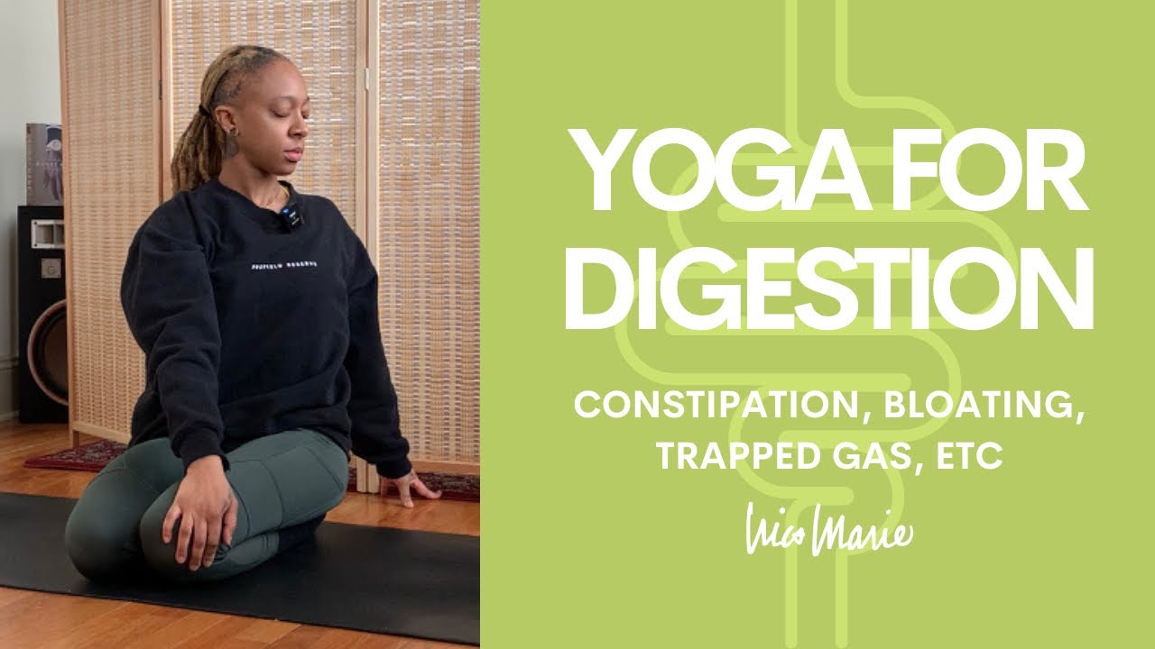 Yoga For Digestion 20 Minutes Youtube