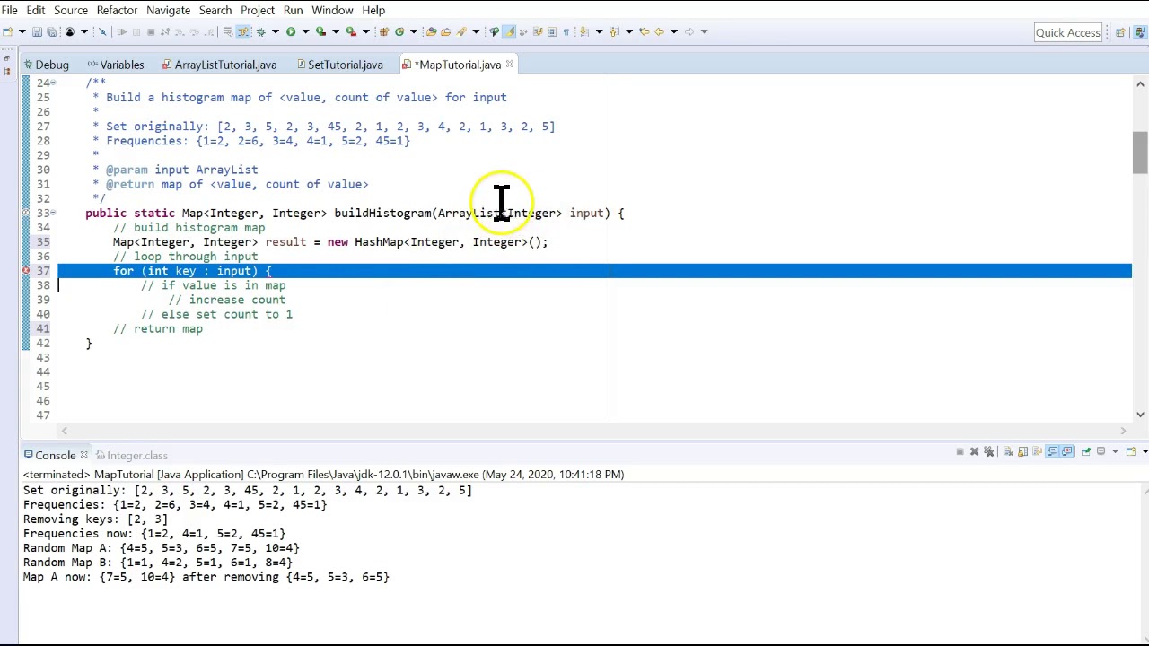 Java Maps Tutorial Youtube