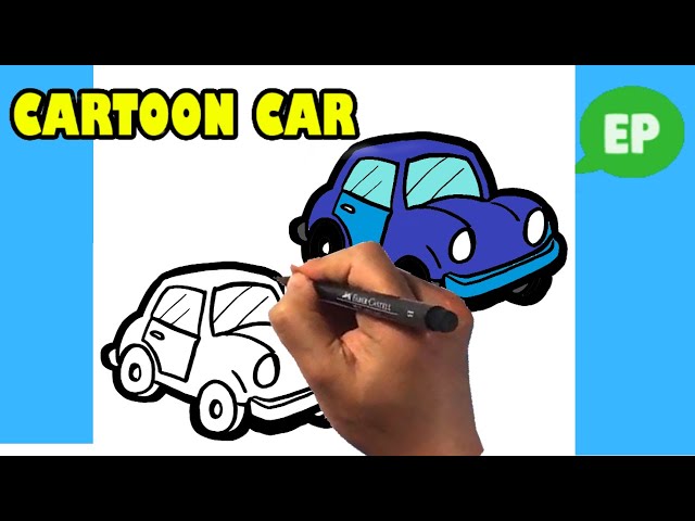 How To Draw A Cartoon Car 8 Steps With Pictures Wikihow How To Make A