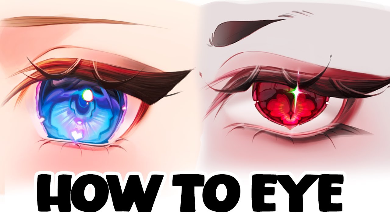 How I Draw Eyes Youtube