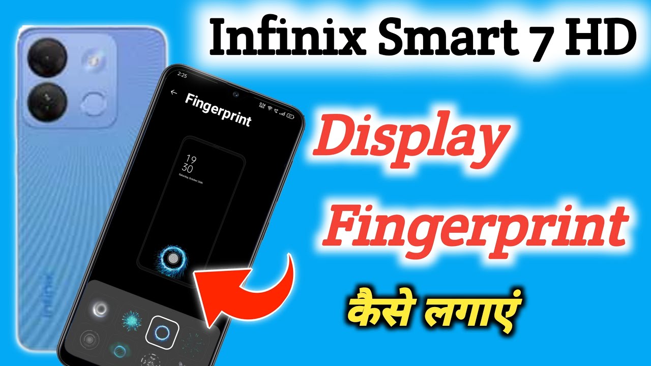 Infinix Smart 7 Hd Display Fingerprint Setting Infinix Smart 7 Hd