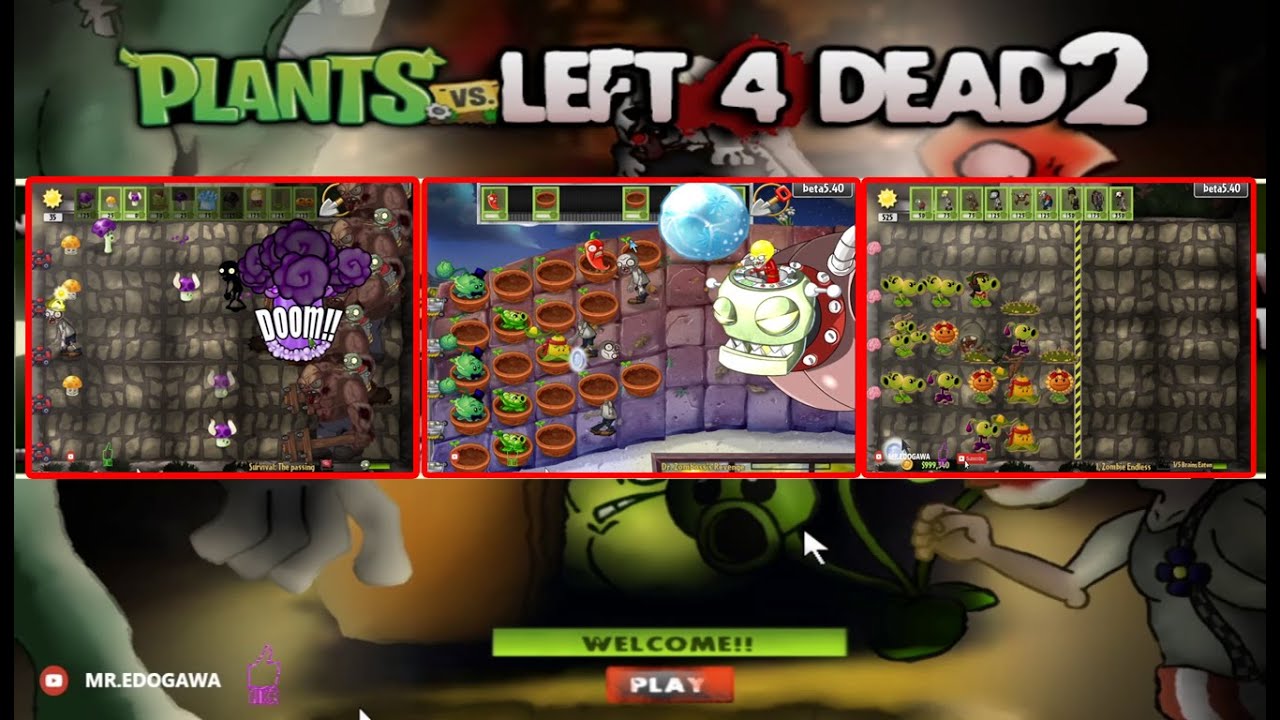 Pvz Mod Left 4 Dead 2 V1 8 Dark Carnival Edition Gameplay Link