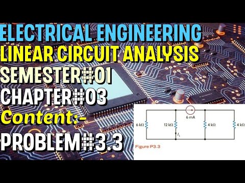 Linear Circuit Analysis Chapter 03 Problem 3 3 Basic Engineering