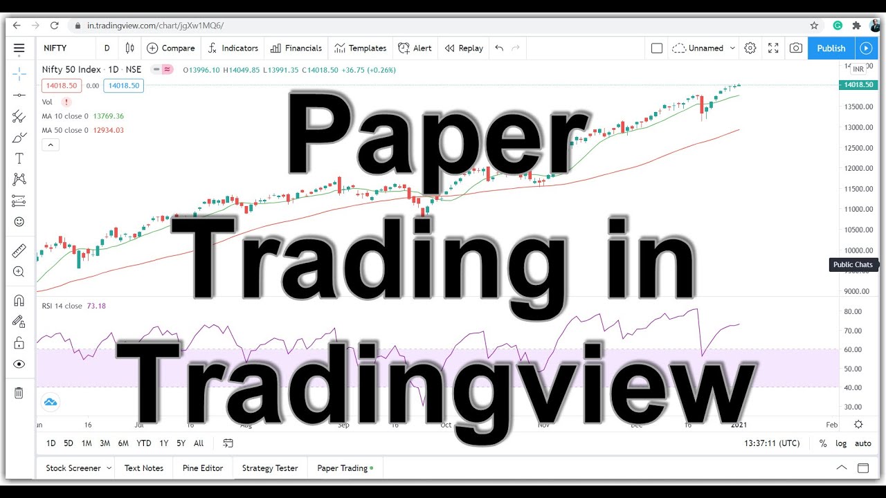 Tradingview Paper Trading Tutorial Xncuc