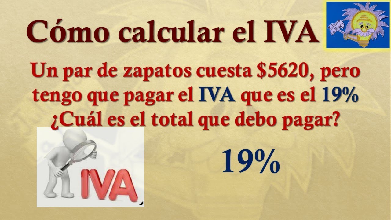 рџ Cгіmo Calcular El Iva Problema De Porcentajes Juliana La Profe
