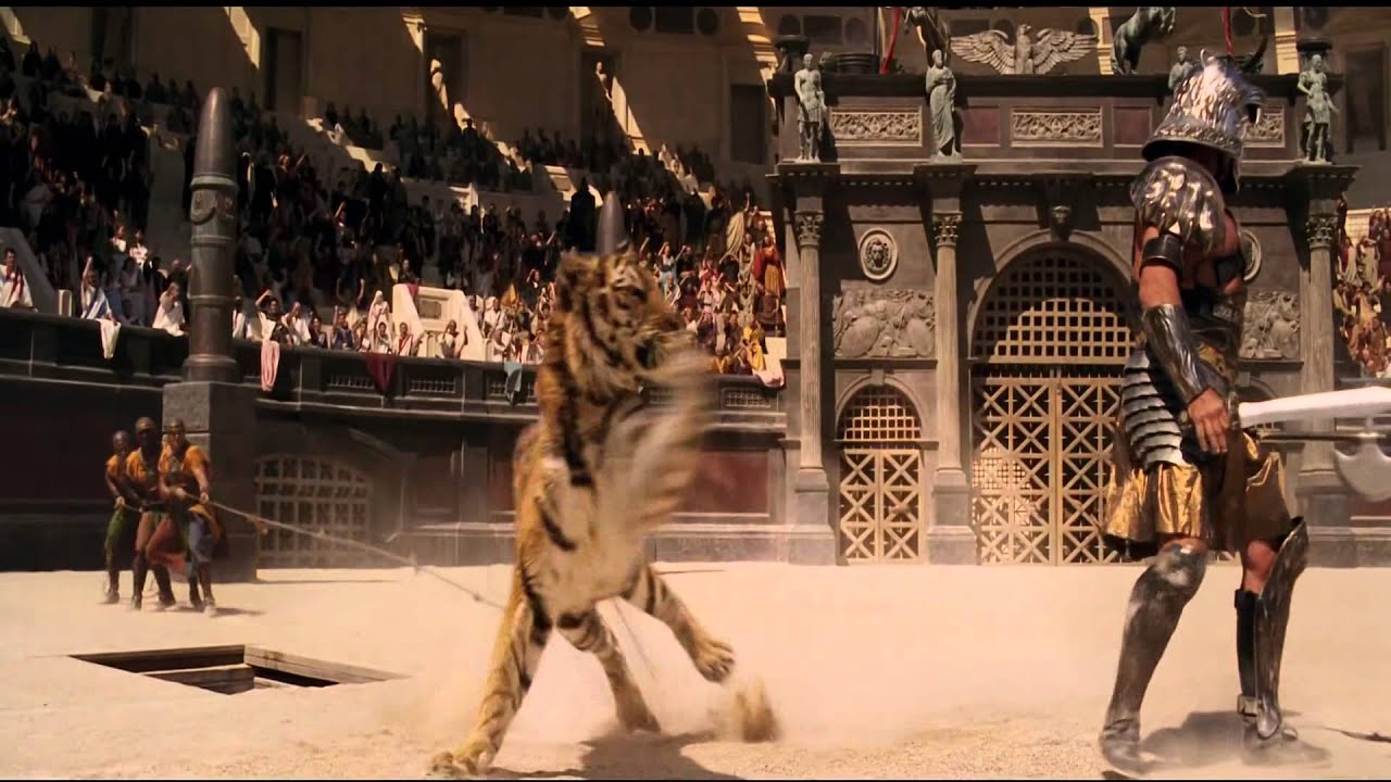 Gladiator Fight Scene Youtube