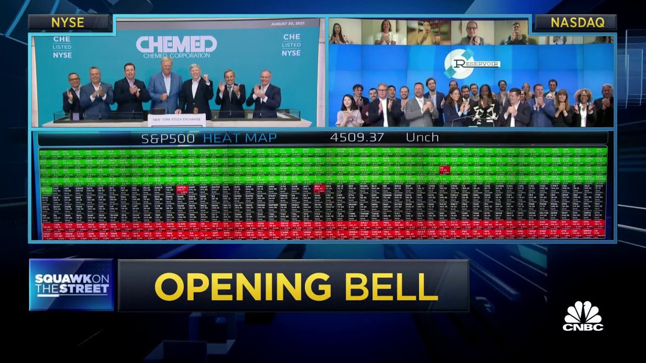 Opening Bell August 30 2021 Youtube