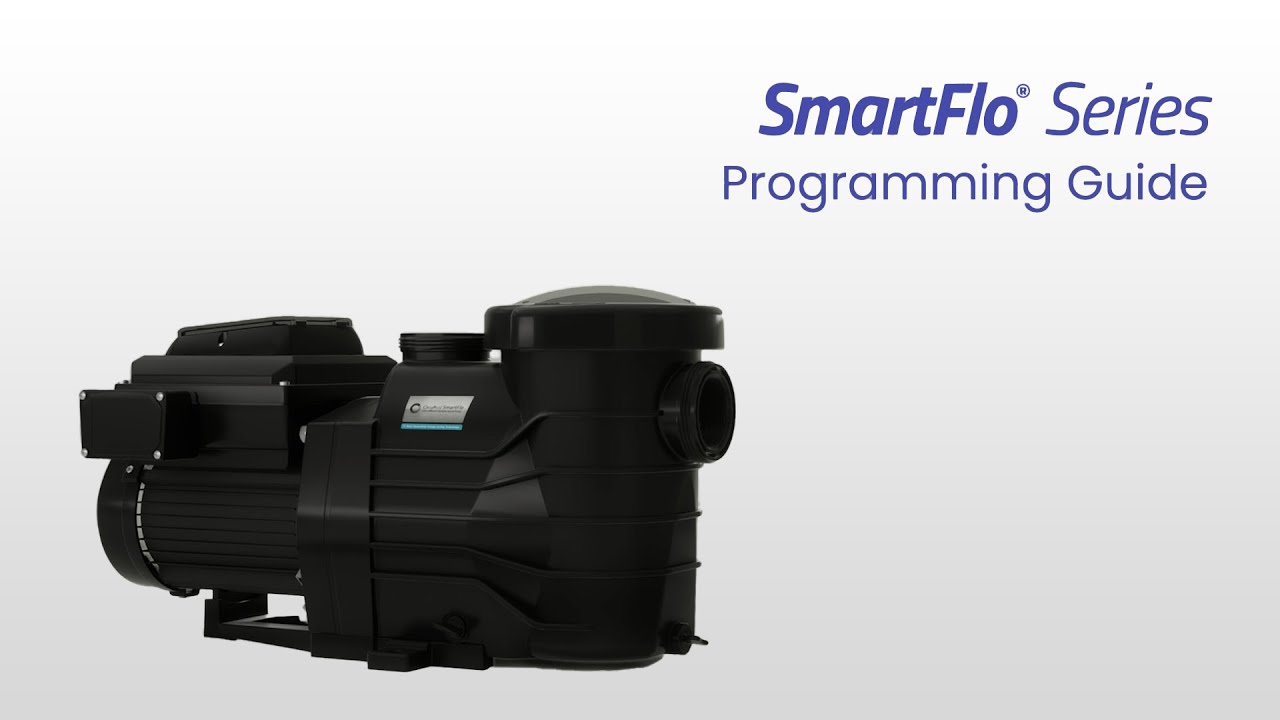 Programming Guide Circupool Smartflo Variable Speed Pool Pump How