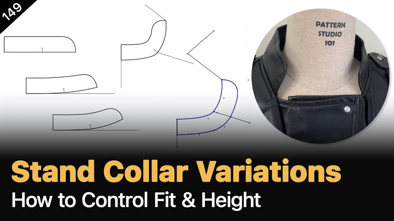 Designing Stand Collars Neck Fit Vs Angle Adjustments Pattern Making