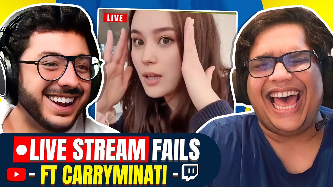 Live Stream Fails Ft Carryminati Youtube