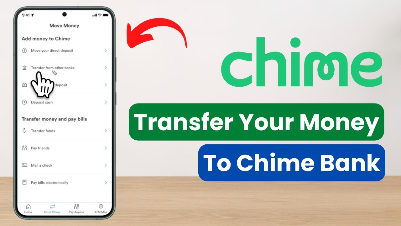 How To Transfer Money To Chime Bank Account Youtube