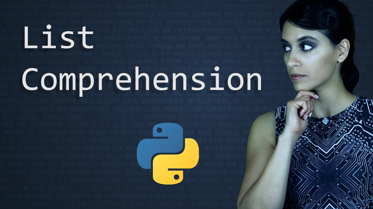 List Comprehension Python Tutorial Learn Python Programming Youtube