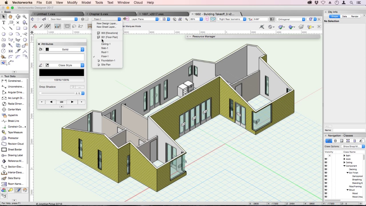 2017 Vectorworks Fundamentals Design Layers Sheet Layers And