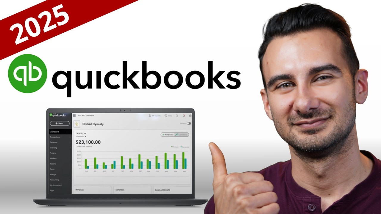 Quickbooks Online 2025 Tutorial For Beginners Even If You Hate