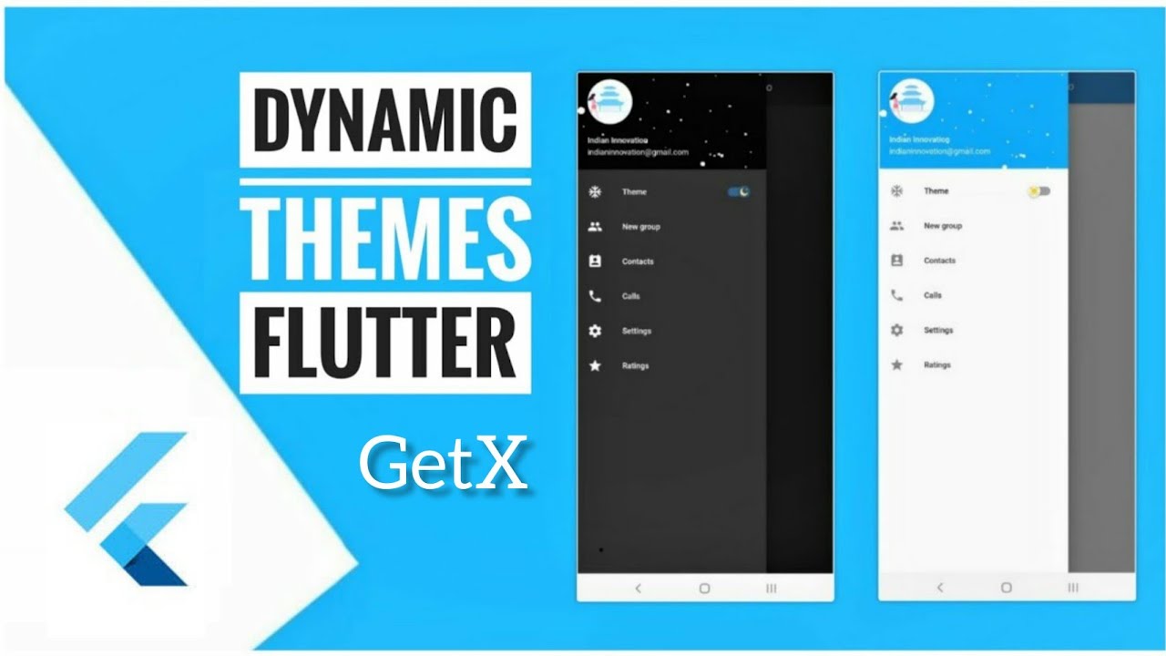 How To Change App Theme In Flutter Manage App Theme Getx