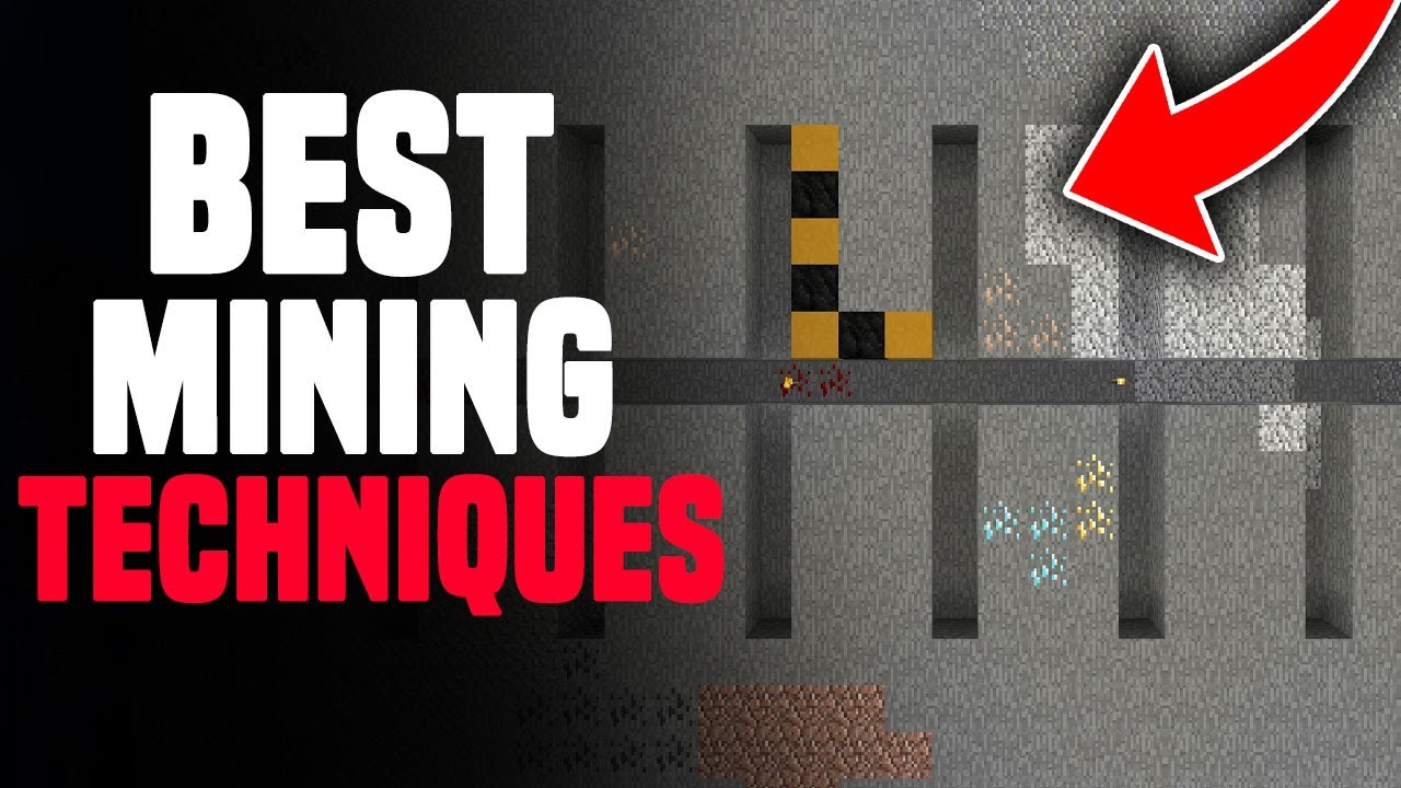 Best Mining Techniques In Minecraft Youtube