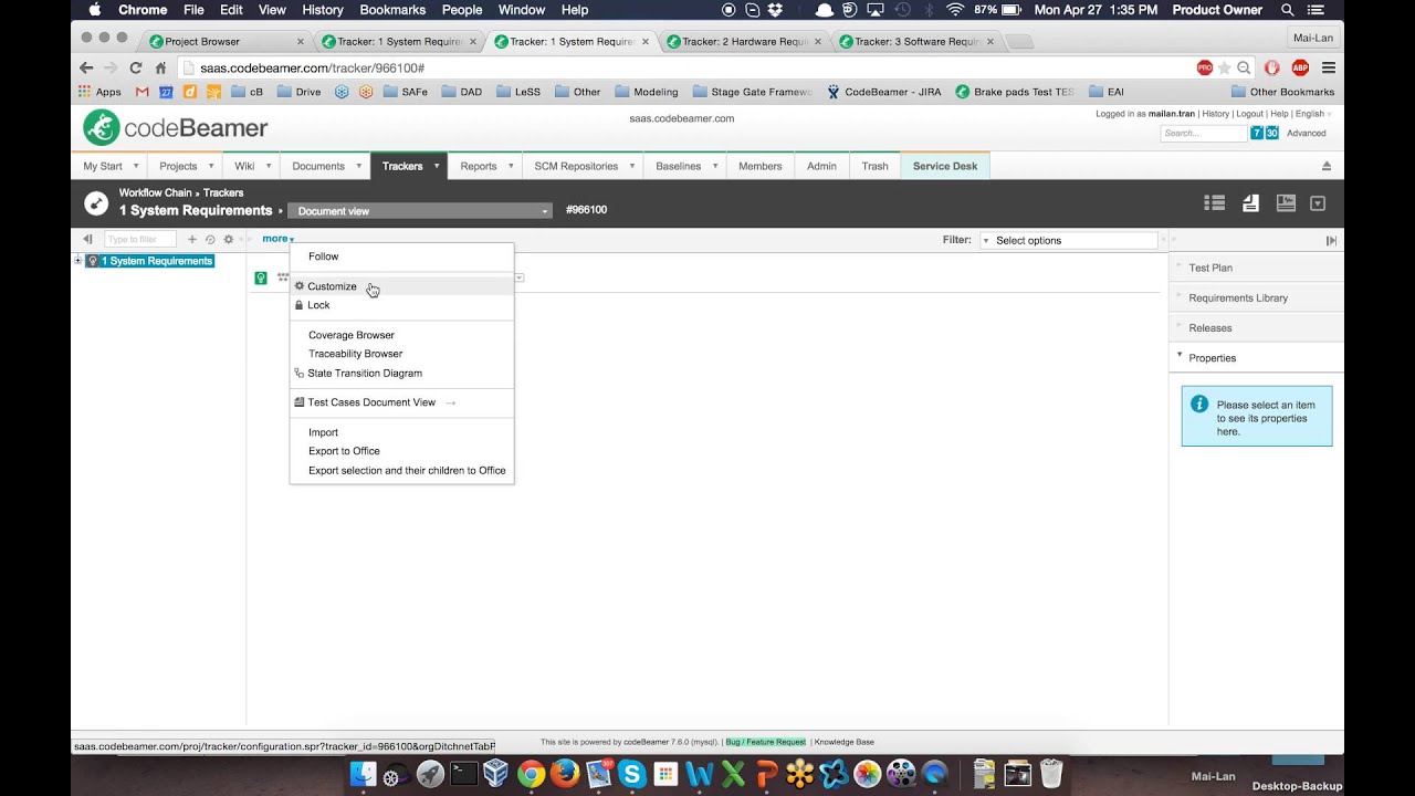 Codebeamer Advanced Workflows Workflow Chain With Guards Youtube