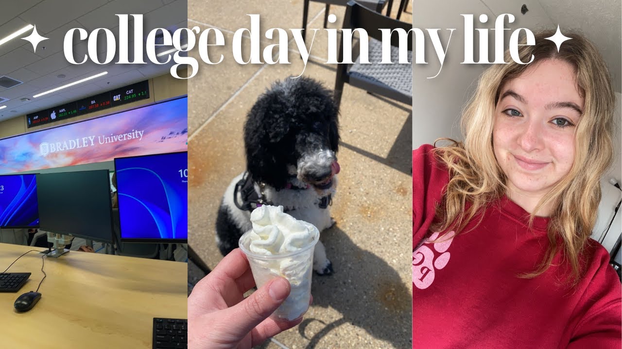 College Day In My Life Class Homework Starbucks Self Care Night