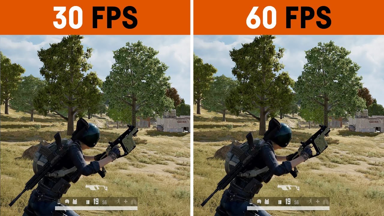 30 Fps Vs 60 Fps Gaming Youtube