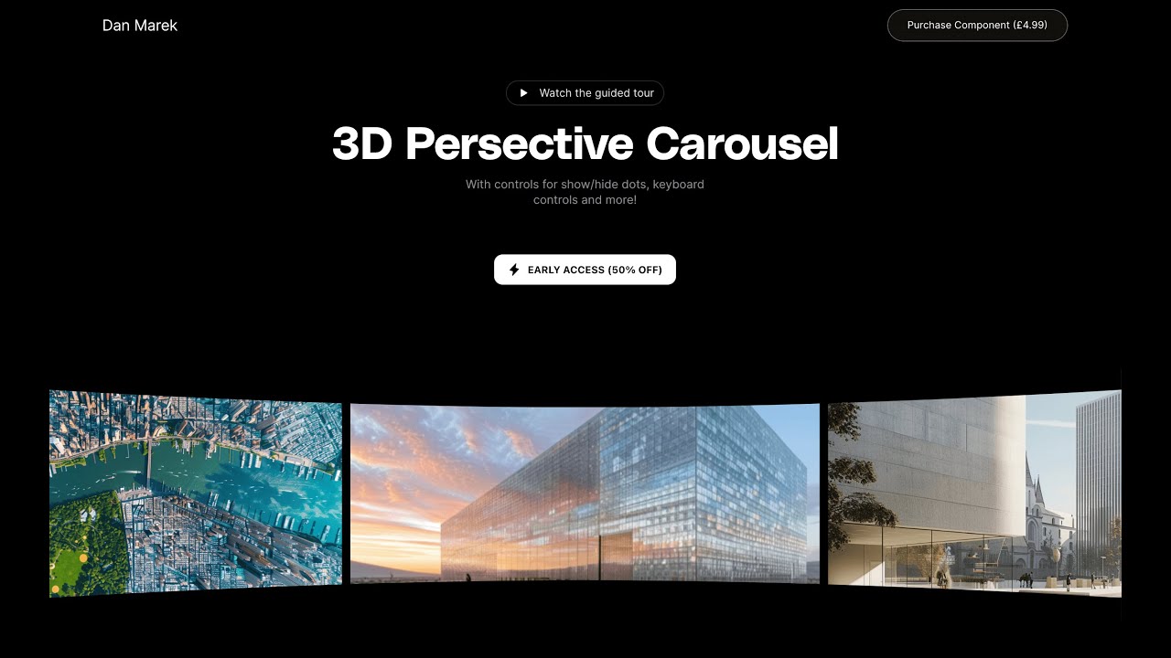 Perspective Carousel Framer Youtube