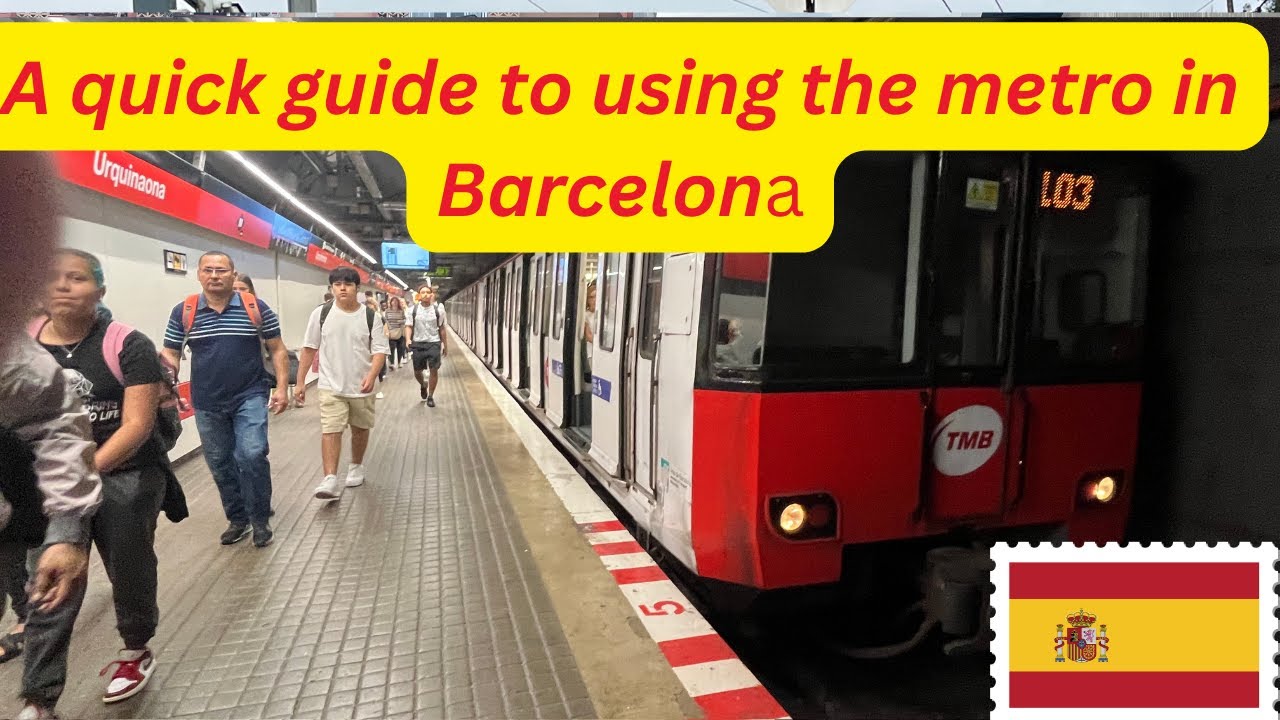 Barcelona Metro Quick Guide рџ єрџ ё 4k Youtube