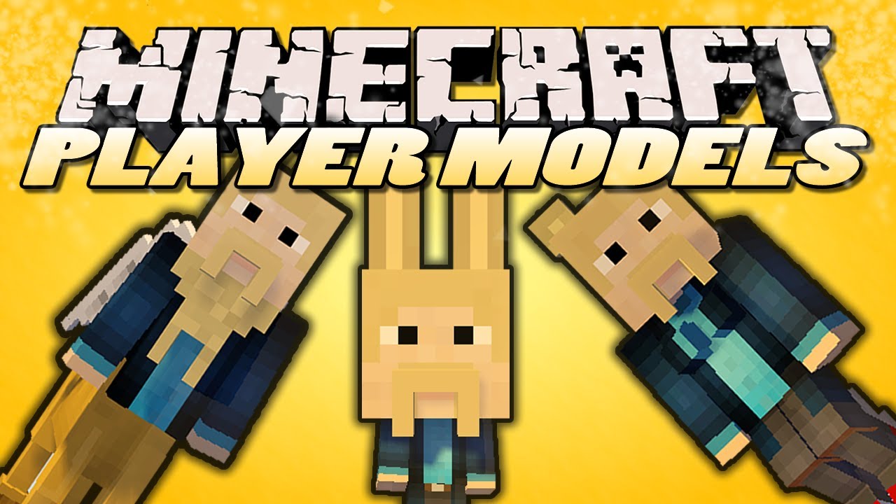 Minecraft Mods More Player Models Mod Huge Head Wings Minecraft