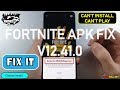 Fortnite Apk Fix V12 40 0 Fix Device Not Supported For All Devices ...
