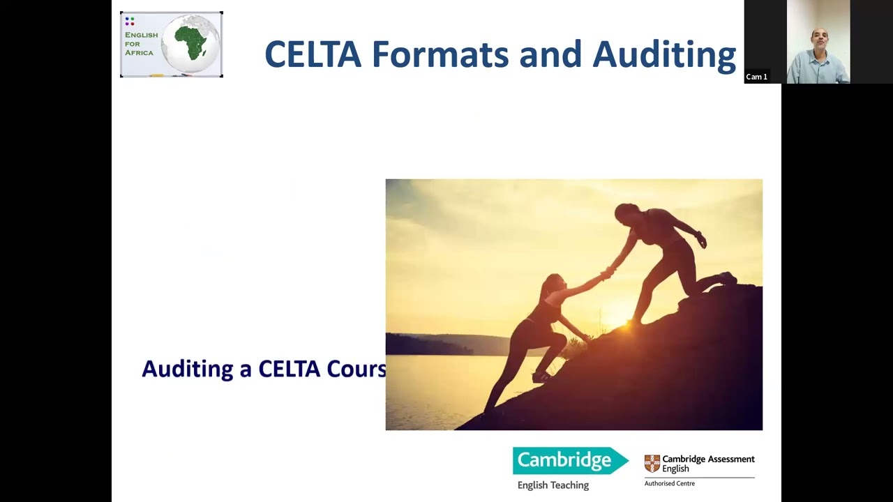 Watch Our Webinar Audit A Celta Course