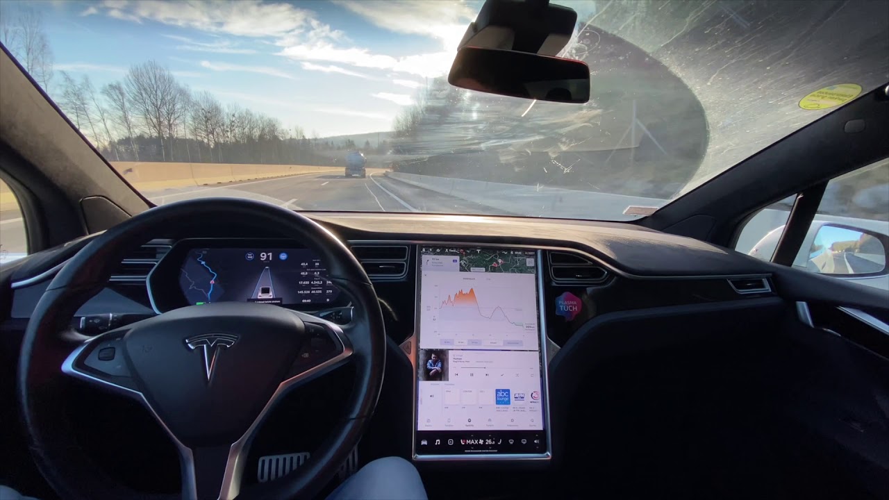 Tesla Model X Autopilot Youtube