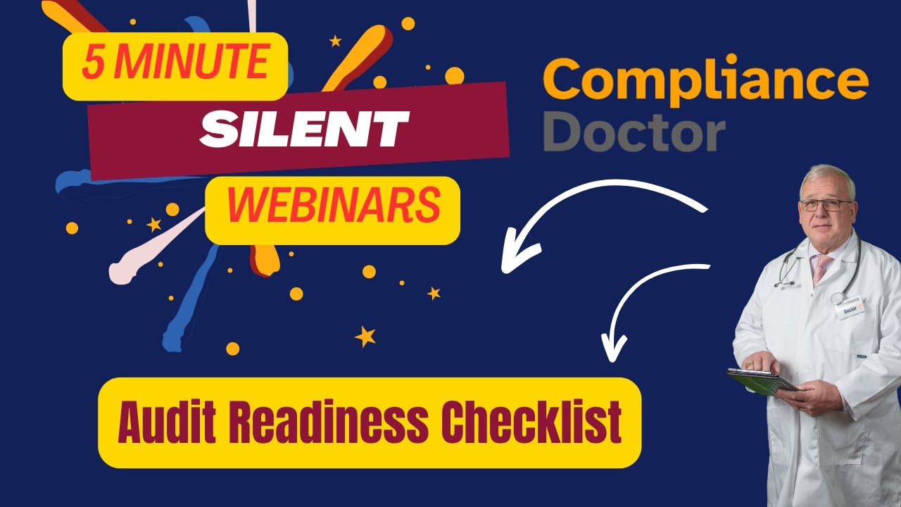 Audit Readiness Checklist 5 Min Webinar Youtube
