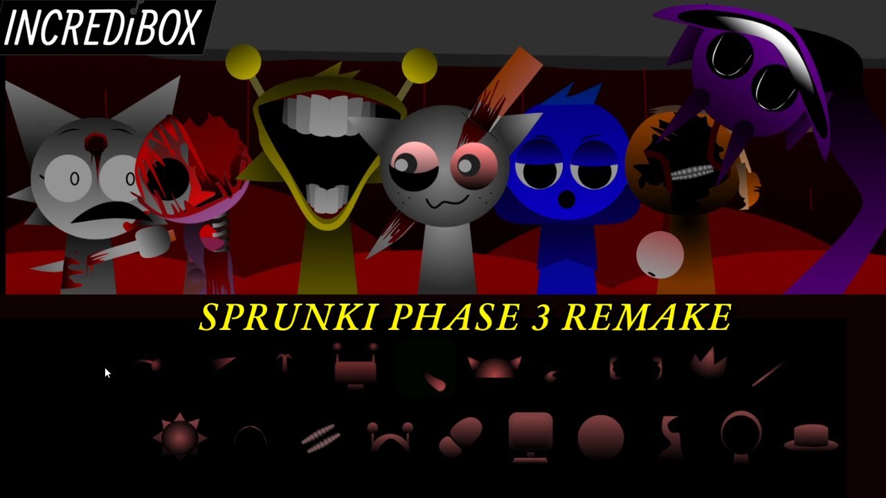 Incredibox Sprunki Phase 3 Horror Mod Remake Gameplay Showcase