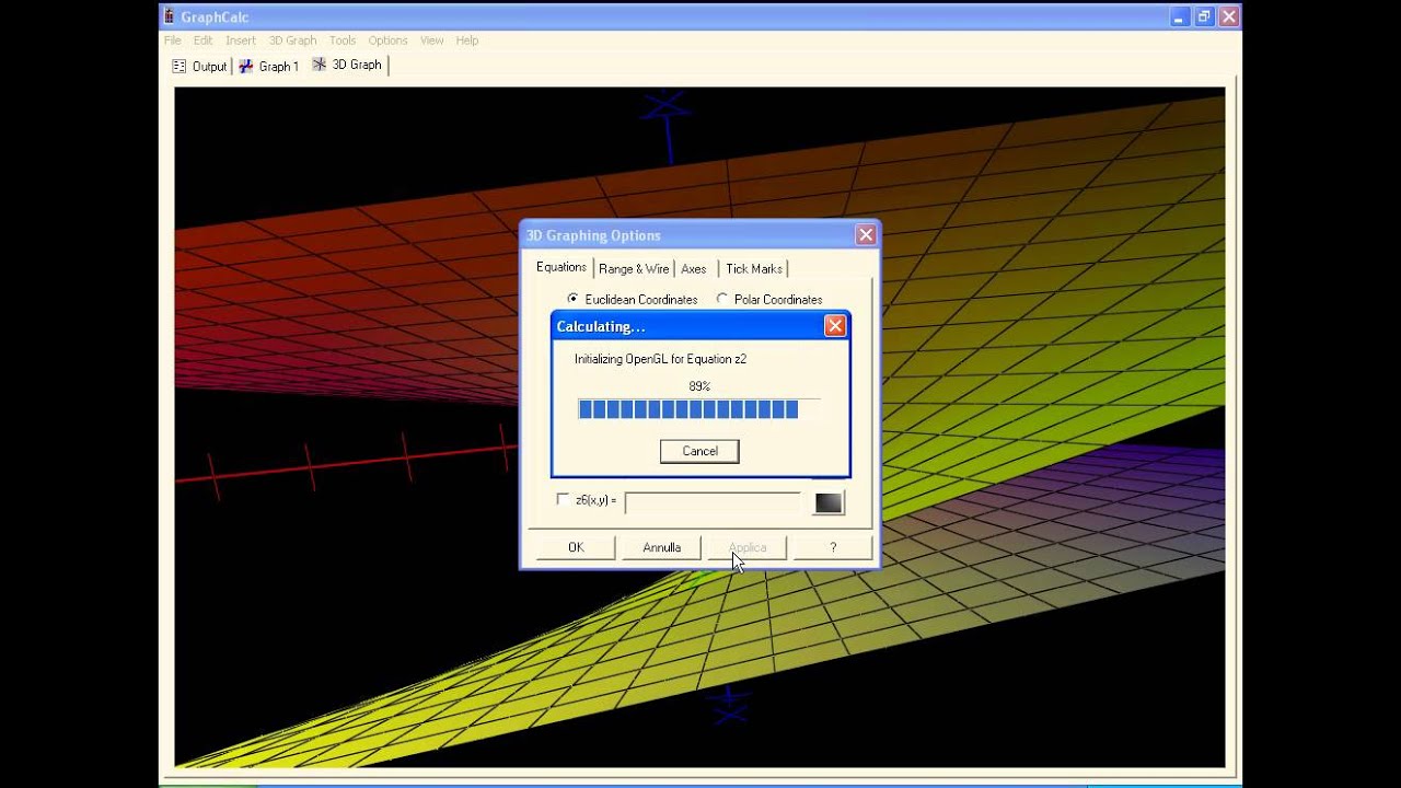 Introduzione A Graphcalc Youtube